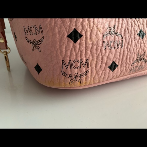 MCM | Bags | Authentic Pink Mcm Tote | Poshmark